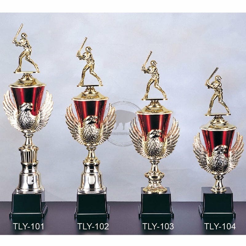 Single-Post Eagle Trophies 101 - Buffalo Trophaea