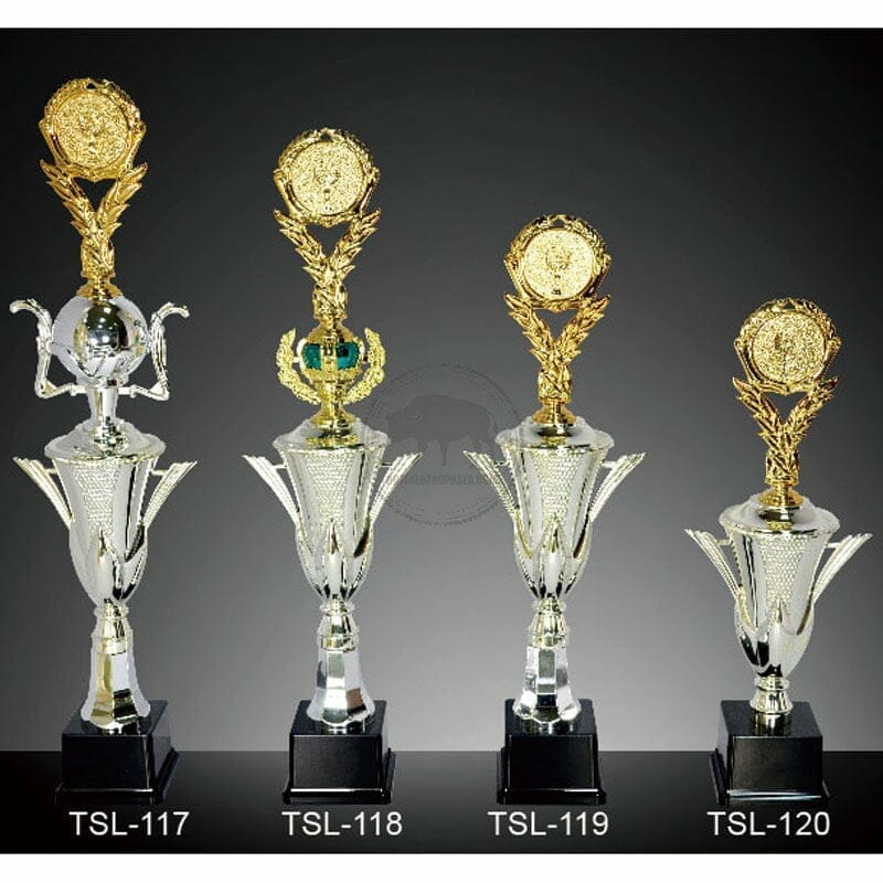 Single-Post Victory Trophies 117 - Buffalo Trophaea